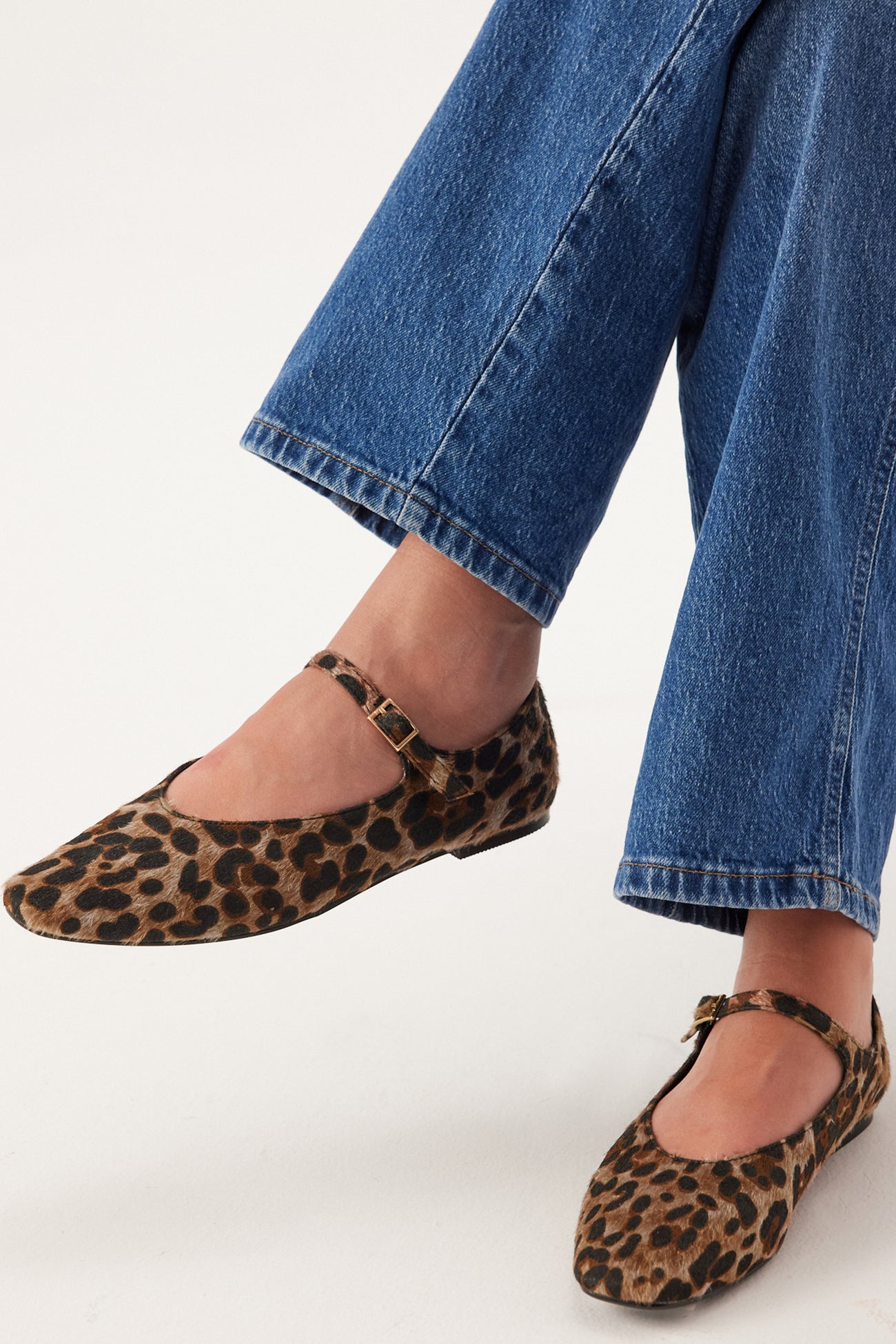 Bubbleroom - BUBBLEROOM - Leo Ballerina Leopard/Brown