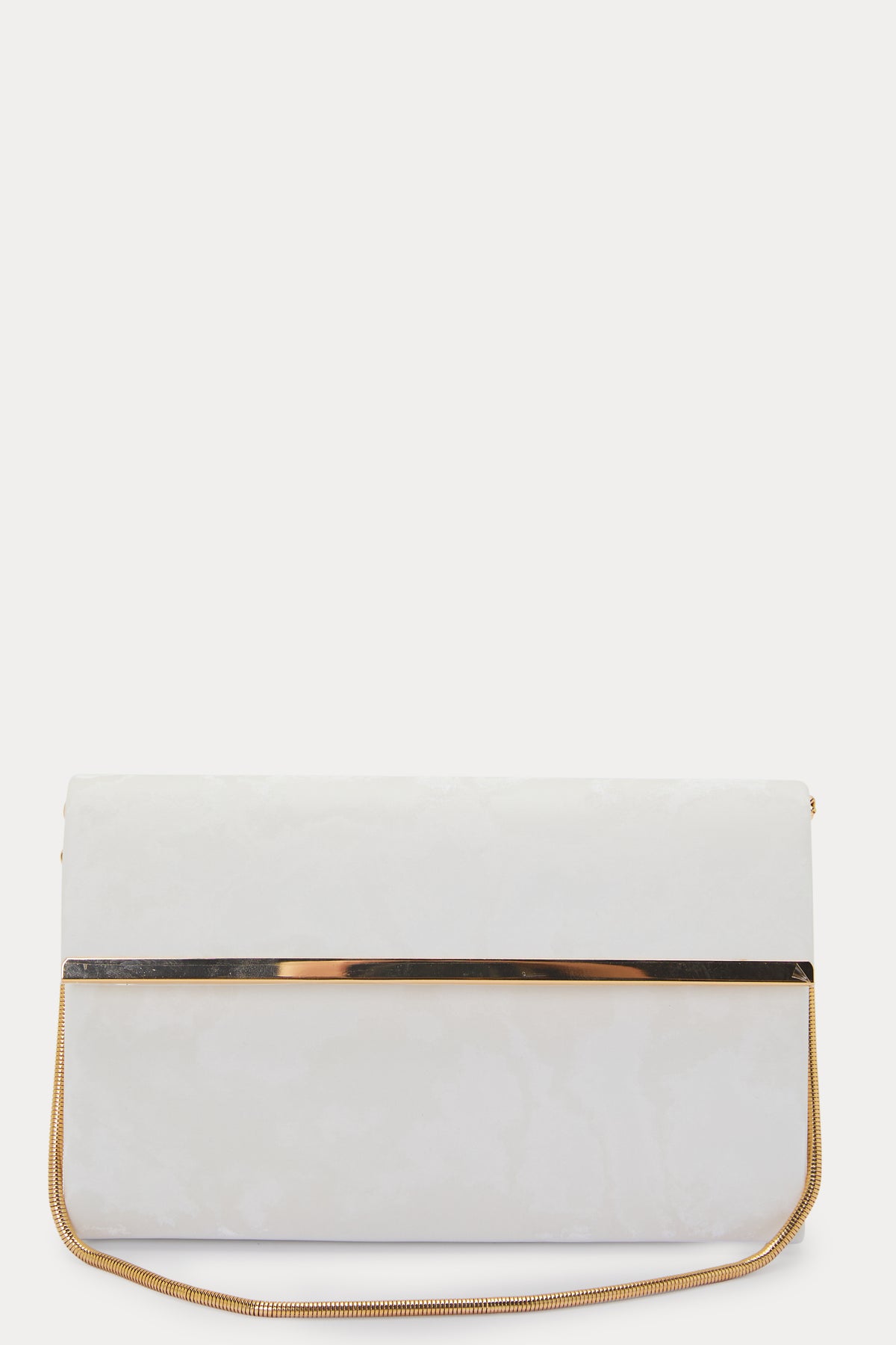 Bubbleroom - BUBBLEROOM - Leonore Envelope Clutch Cream