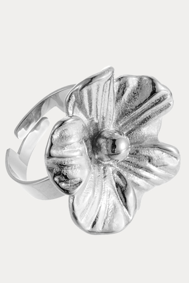 By jolima - BY JOLIMA - Daisy Ring Silver – Bubbleroom