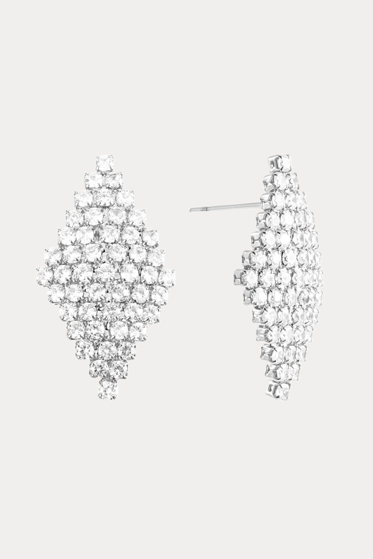 By jolima - BY JOLIMA - Pointy Small Earring Crystal
