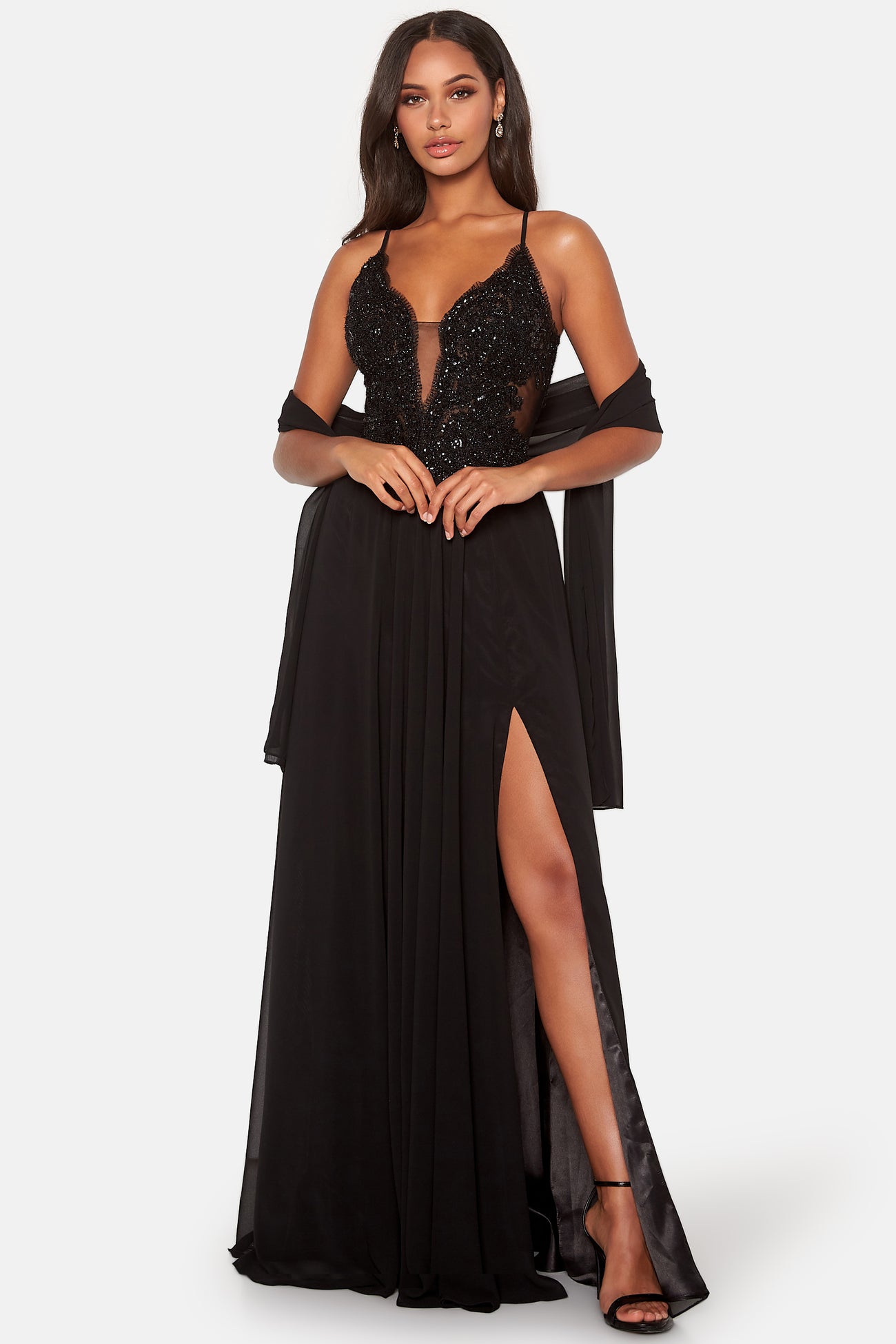 Christian koehlert - Christian Koehlert - Embellished Prom Dress Black