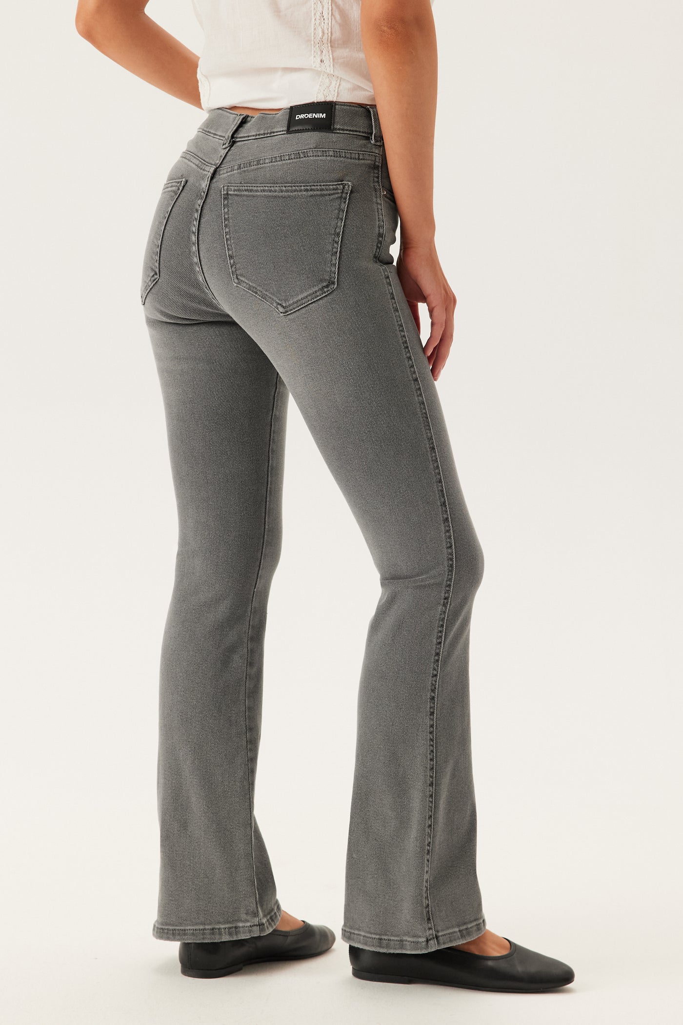 Dr. denim - Dr. Denim - Lexy Bootcut 063 Washed Light Grey Used