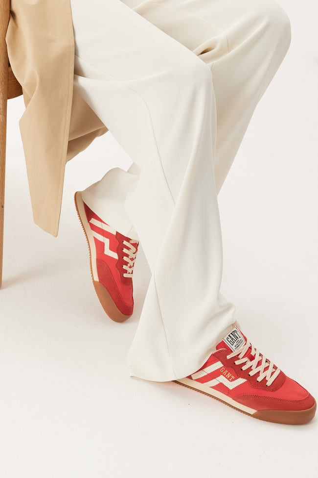 Gant - GANT - Beylana Sneaker Red – Bubbleroom