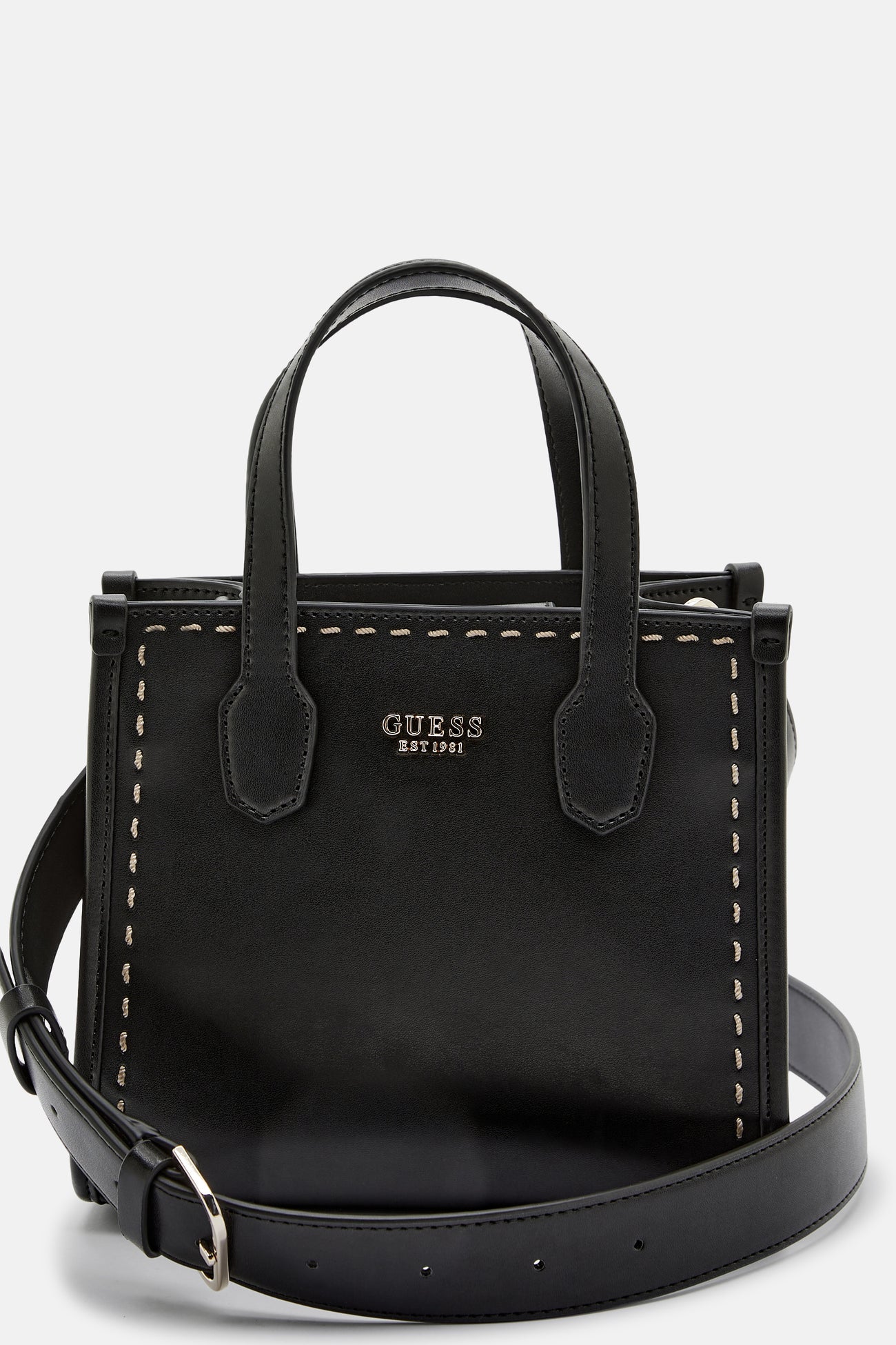 Guess - Guess - Silvana 2 Compartment Mini Tote Black