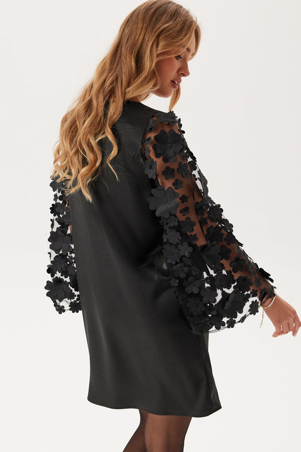 Ida sjöstedt - Ida Sjöstedt - Genie Dress Black – Bubbleroom