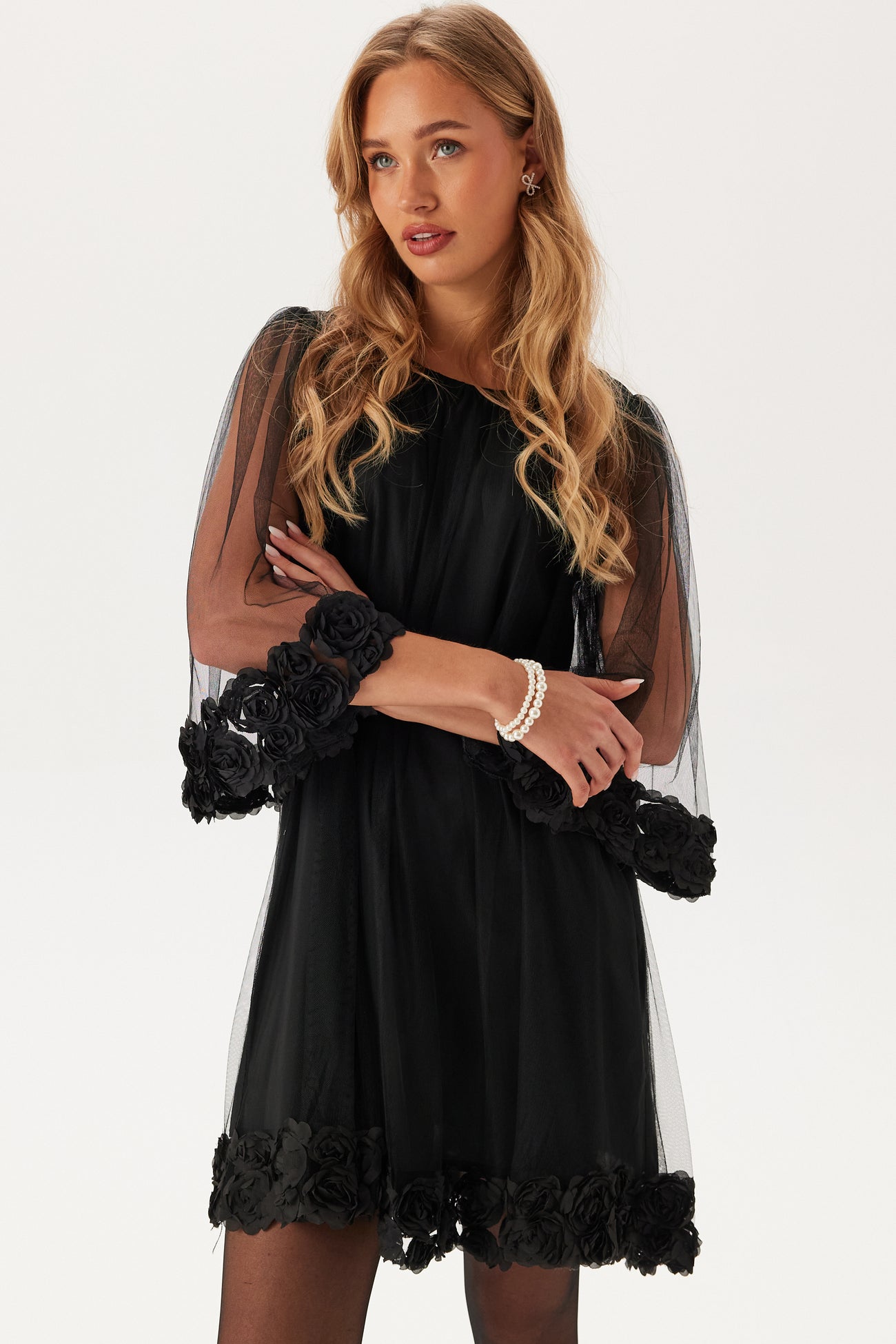 Ida sjöstedt - Ida Sjöstedt - River Rose Dress Black