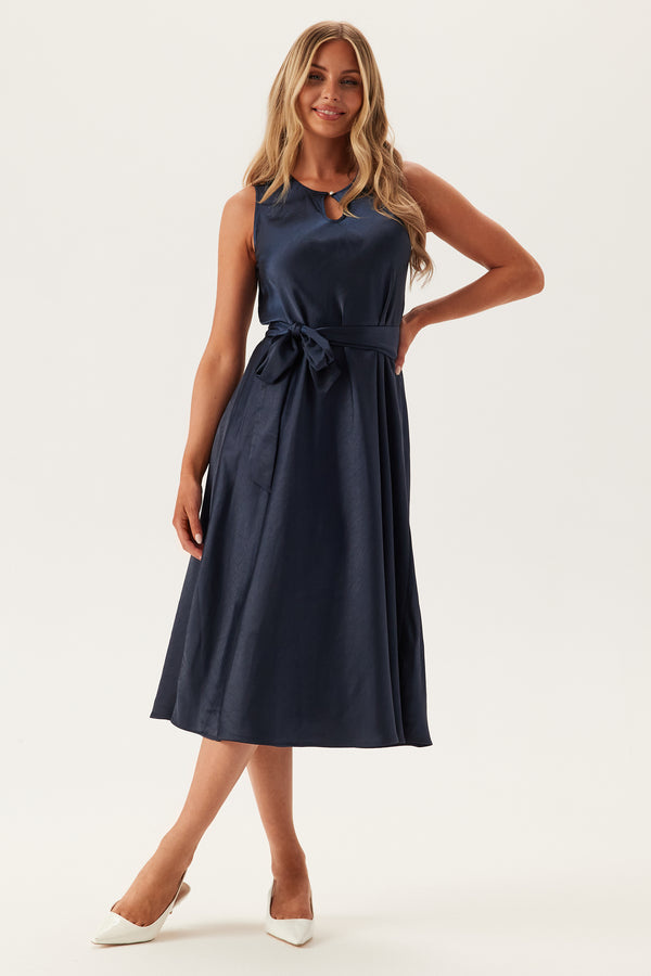 Ida sjöstedt - Ida Sjöstedt - Shonda Dress Navy – Bubbleroom