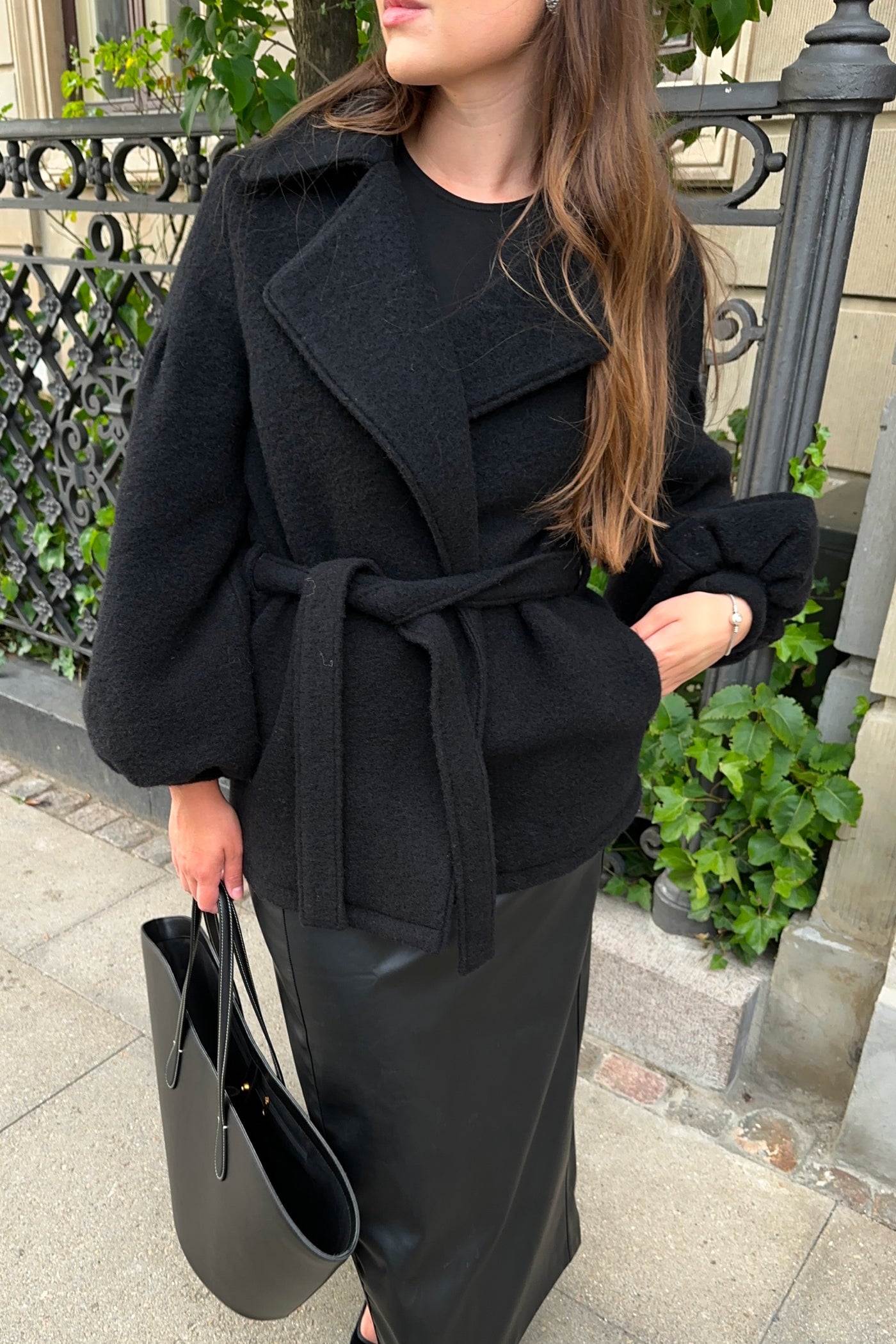 Ida sjöstedt - Ida Sjöstedt - Vinnie Wool Jacket Black