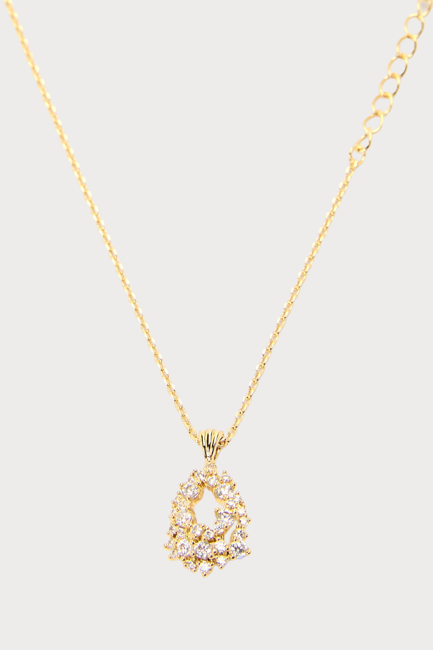 Lily and rose - LILY AND ROSE - Petite Miss Alice Necklace Crystal gold