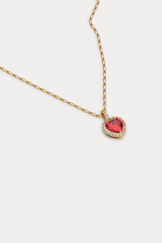 Lily and rose - LILY AND ROSE - Rose Necklace Garnet