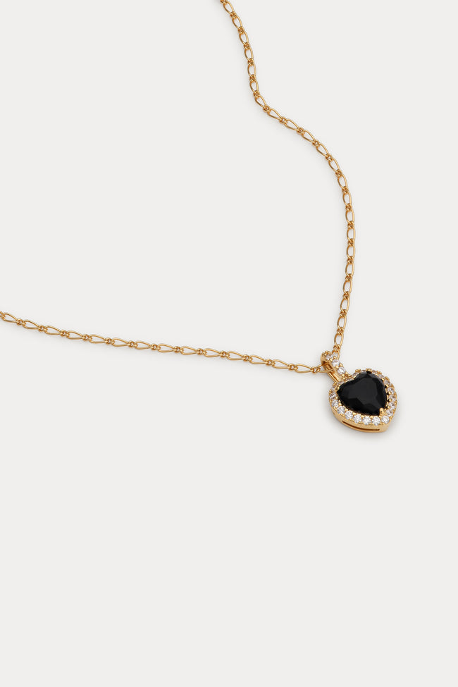 Lily and rose - LILY AND ROSE - Rose Necklace Jet