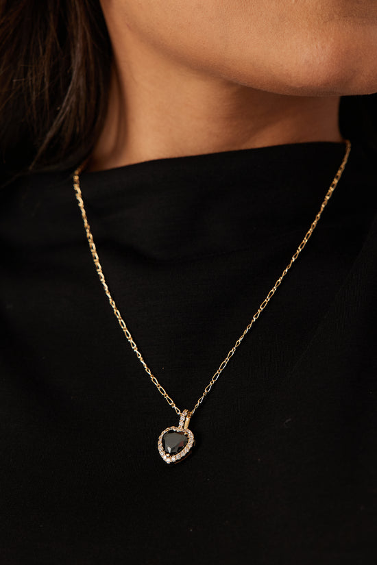 Lily and rose - LILY AND ROSE - Rose Necklace Jet