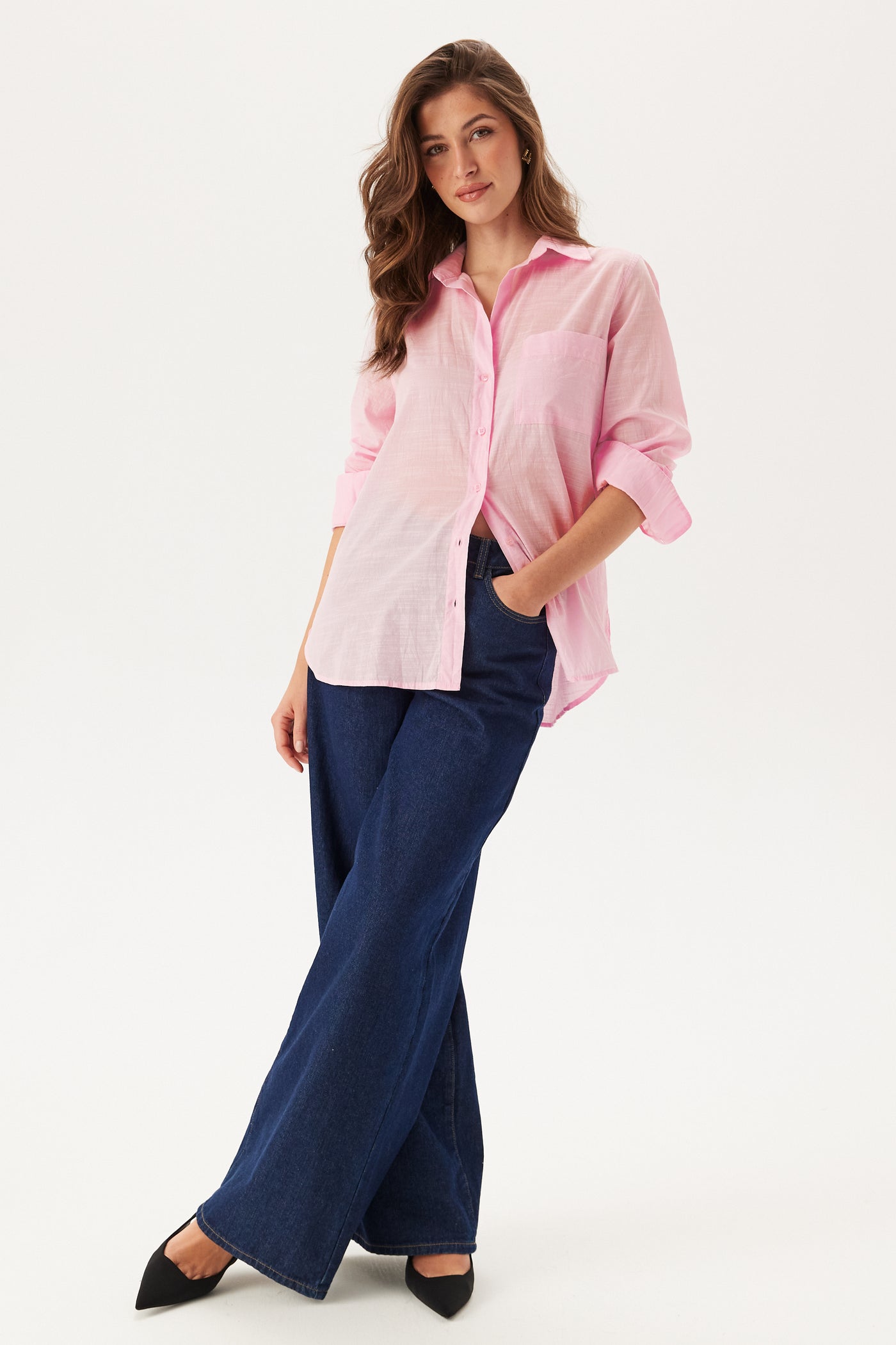 Only - ONLY - Onlsalina L/S Shirt Pink Lady – Bubbleroom