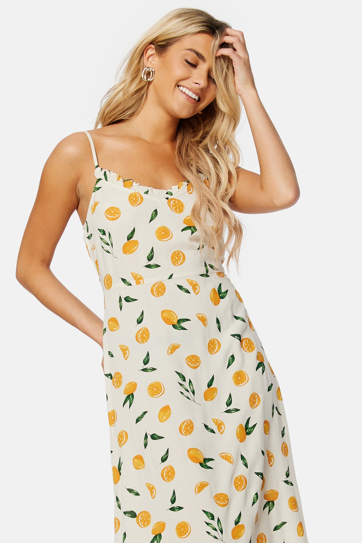 Pieces – Nya Slip Ankle Dress – campaign-outlet