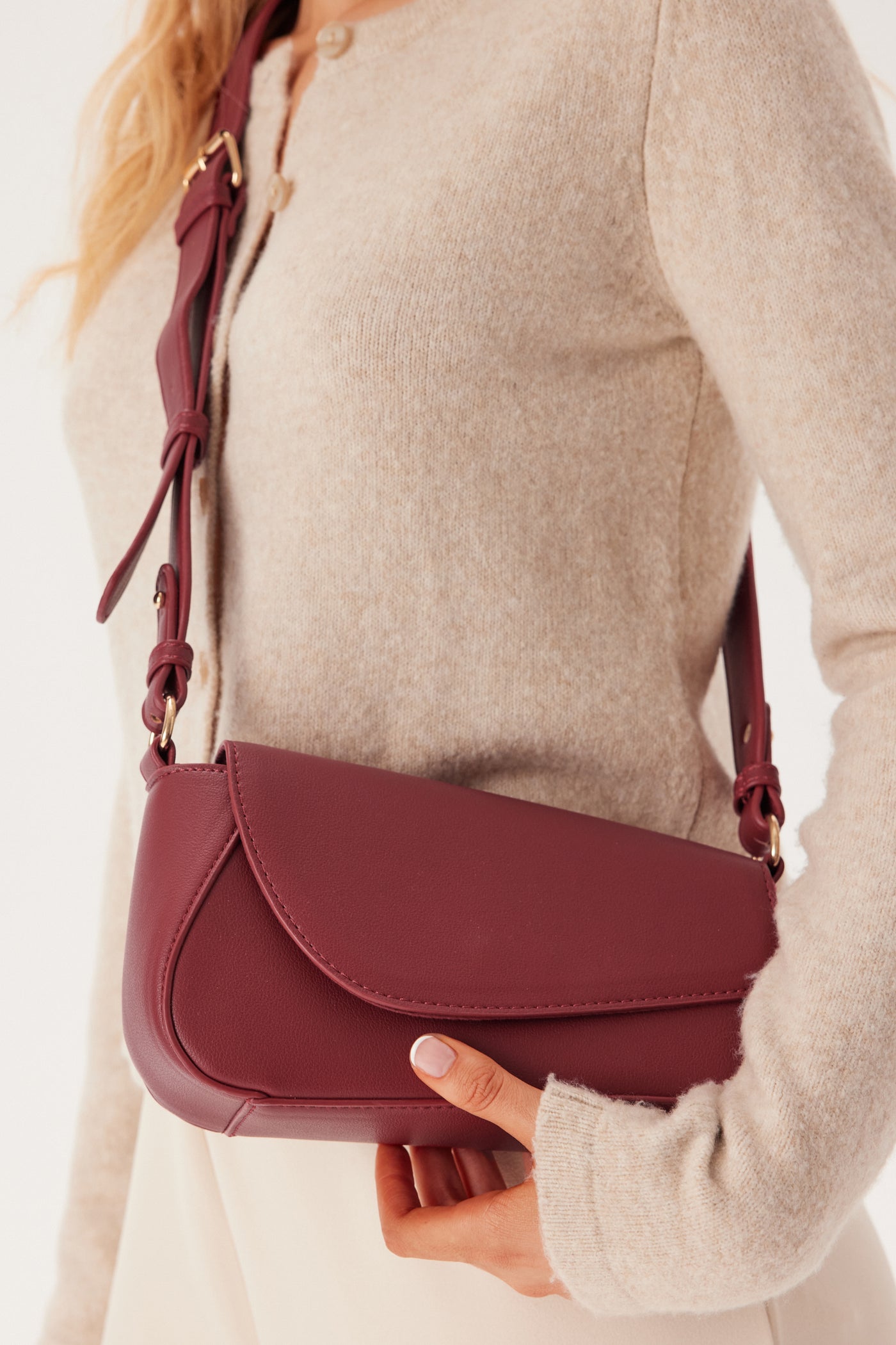 Pieces - Pieces - Pcpinna Cross Body Red Dahlia – Bubbleroom