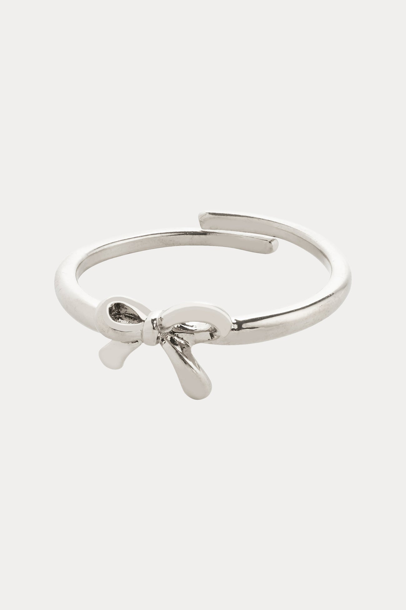 Pilgrim - Pilgrim - Lulu Bow Stack Ring Silver-pla Silver