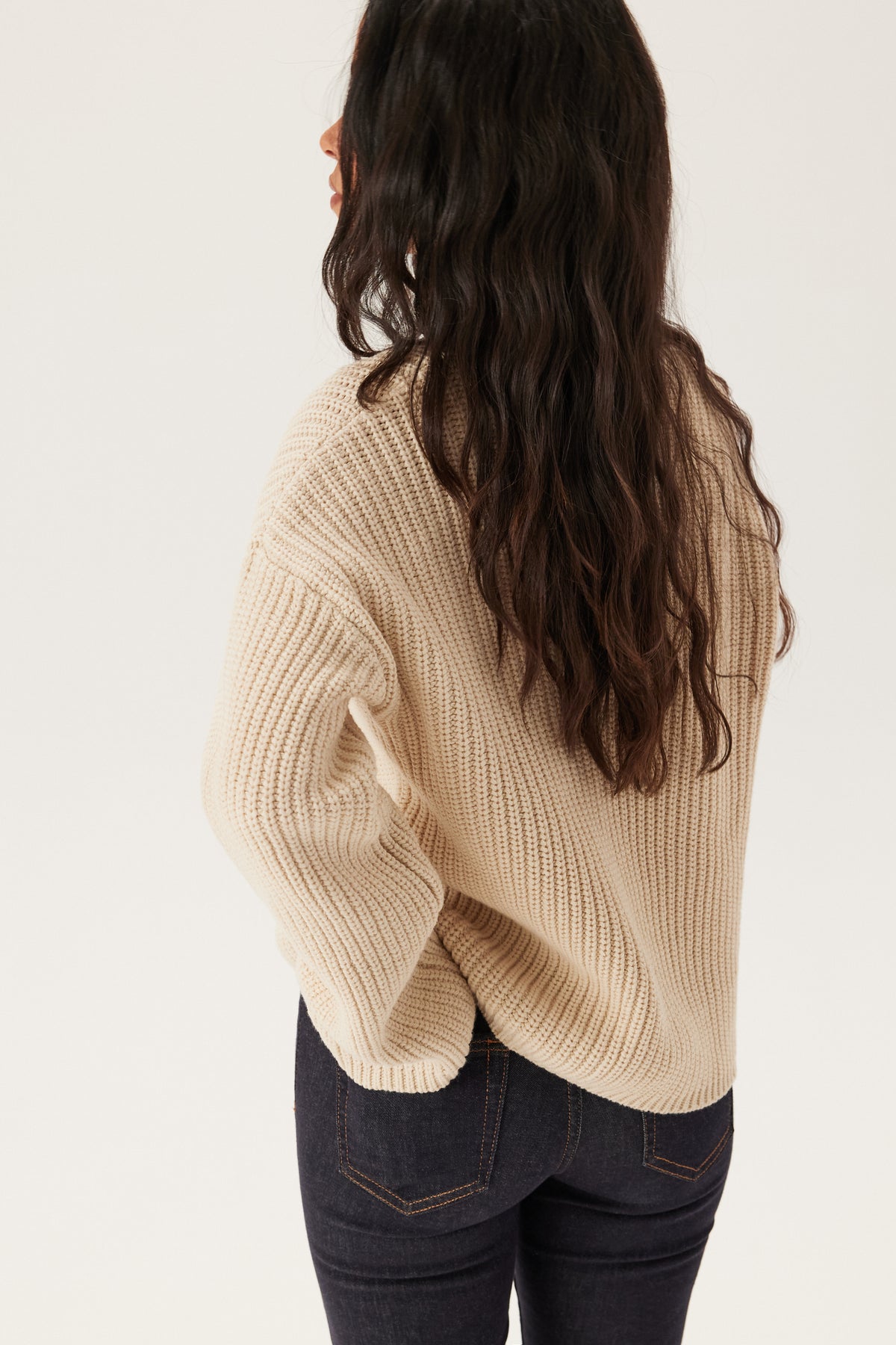Selected - SELECTED - Slfselma Sus Ls Knit O-neck Birch