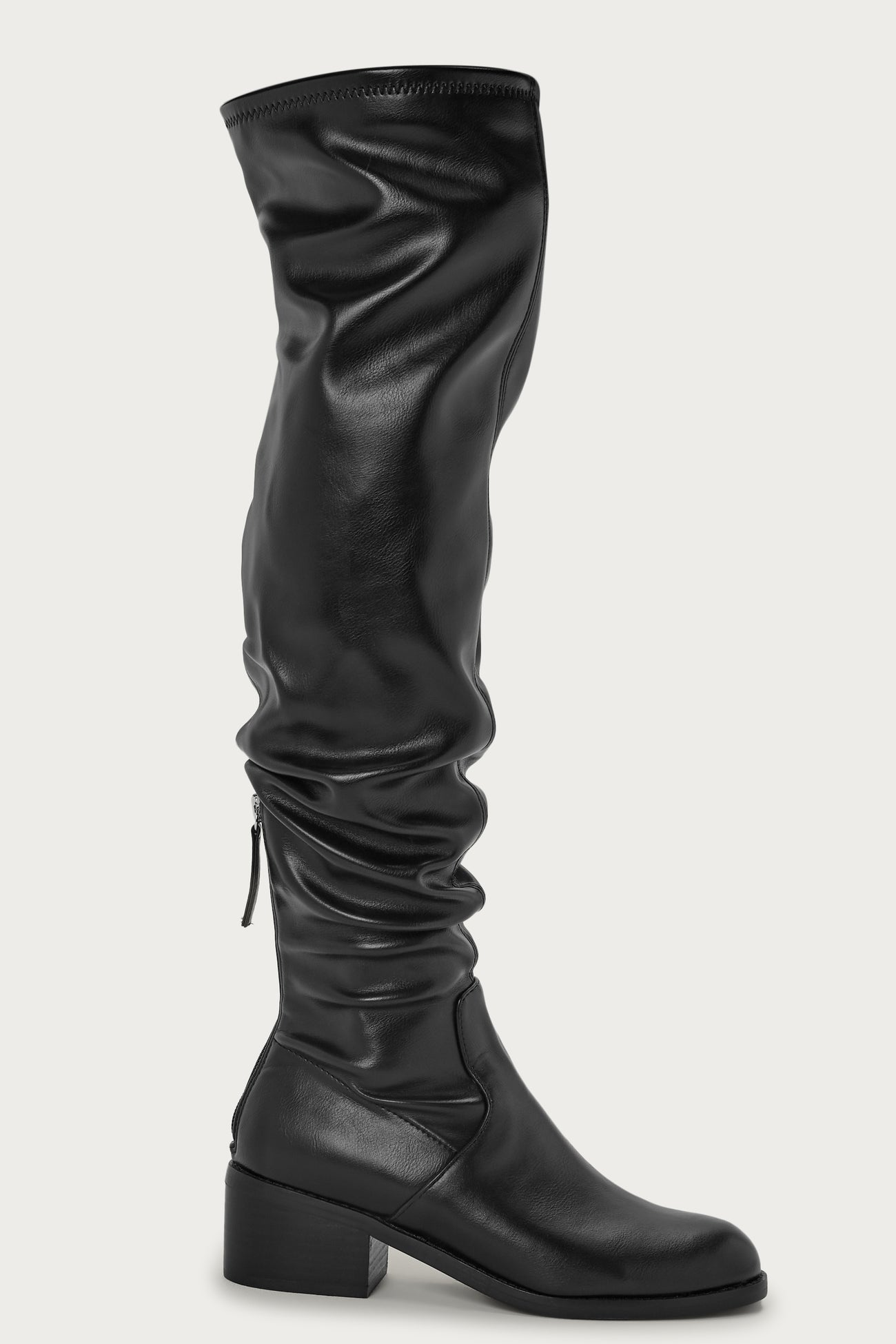 Steve madden - Steve Madden - Courtside Overknee Boots Black Paris