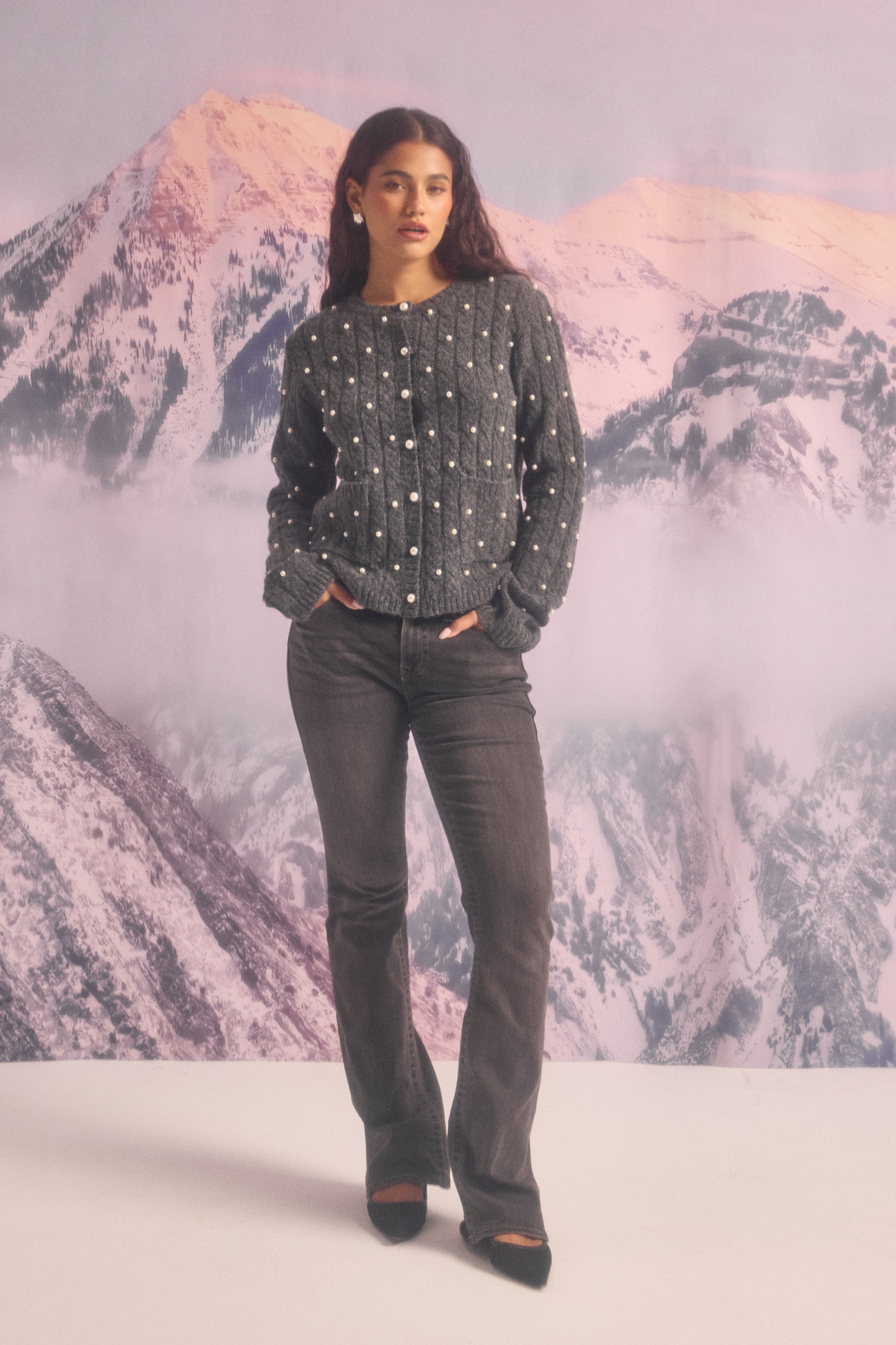 True religion - True Religion - Becca Mr Bootcut Flap Charcoal