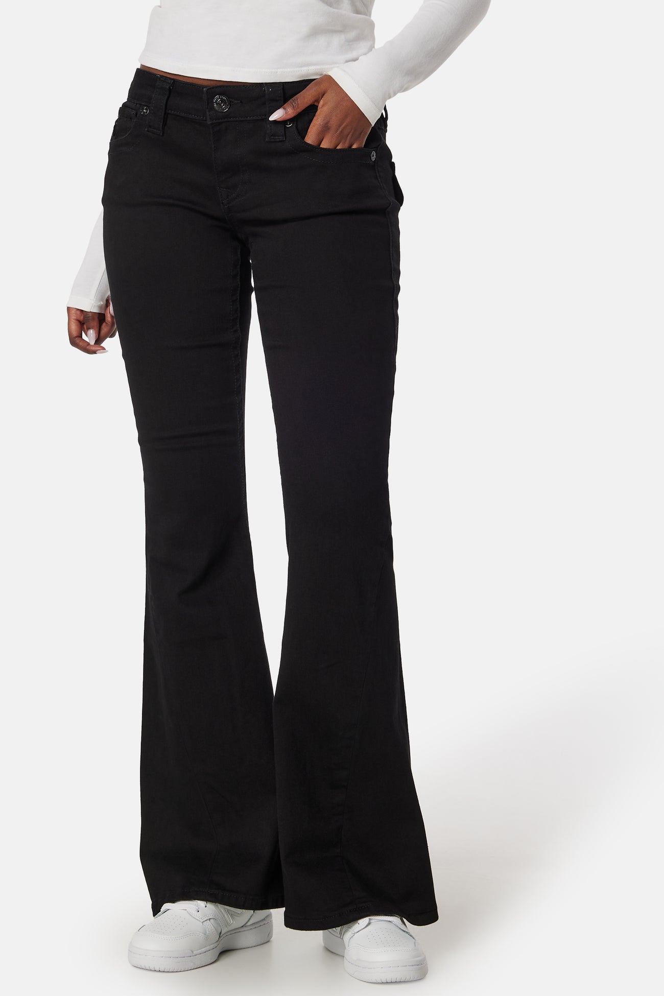 True religion - True Religion - Joey Low Rise Flare Black