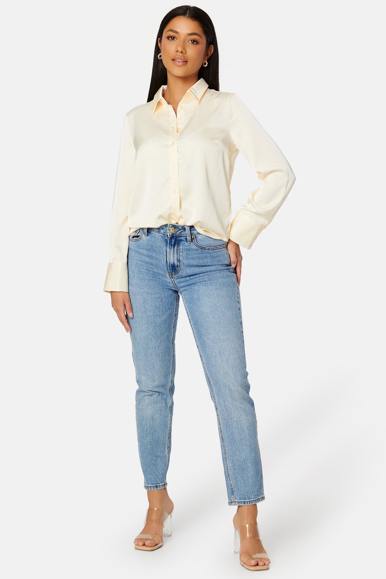 Vero moda – Felicia LS Shirt – Blouses & shirts – White
