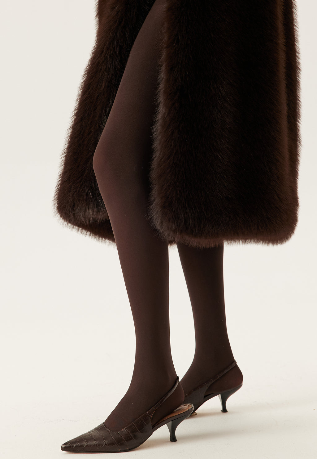 Vero moda - VERO MODA - Vmlove Tights - 90 Den Chocolate Torte